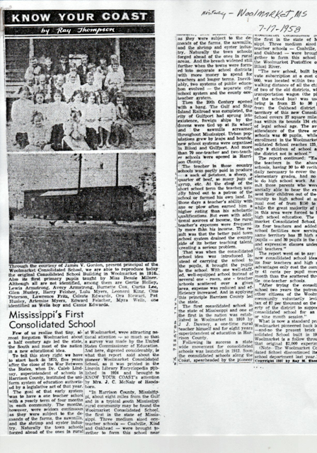 Woolmarket | Biloxi Historical Society